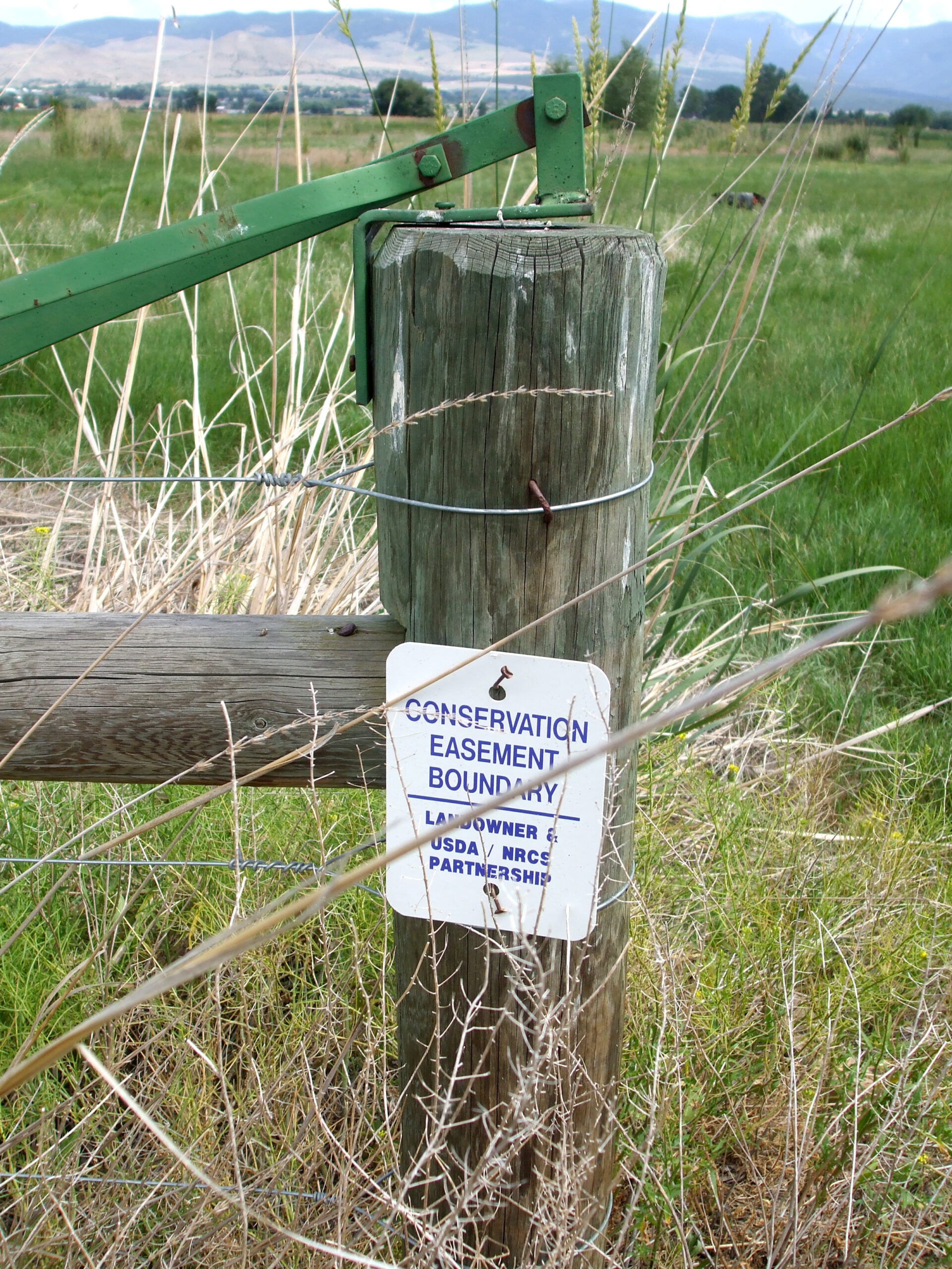 Grant a conservation easement - Reduce Flood Risk
