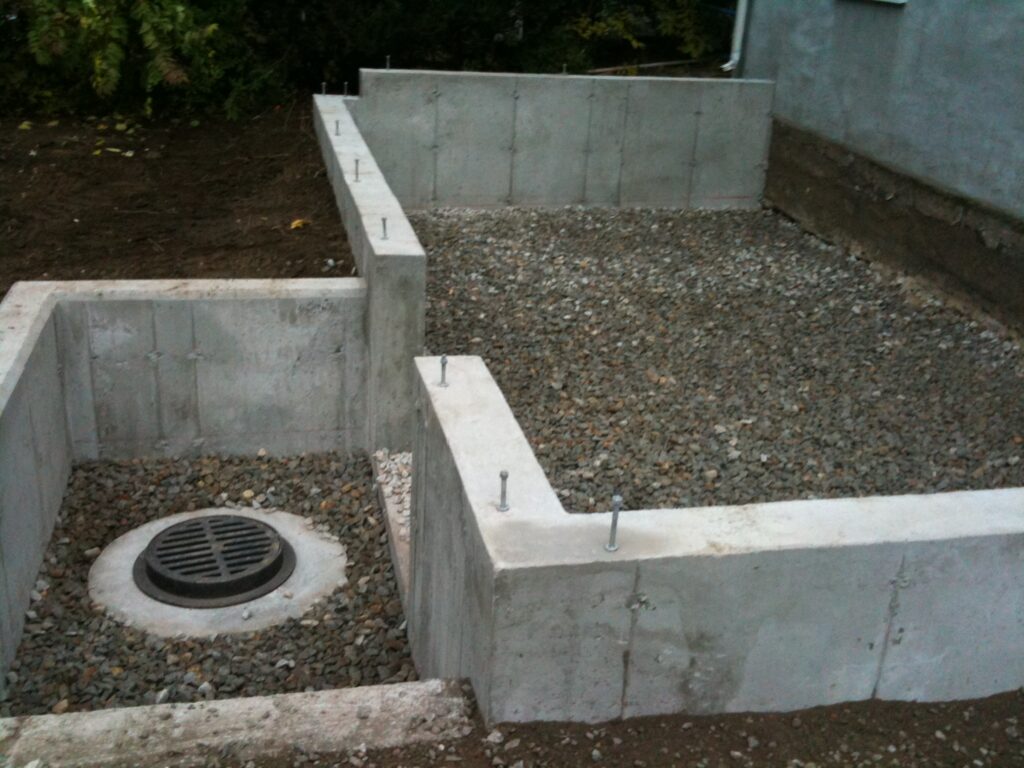 Install dry wells - Reduce Flood Risk