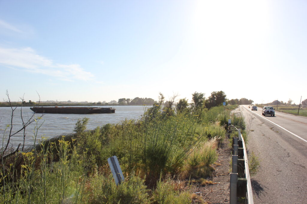 Construct an earthen levee - Reduce Flood Risk