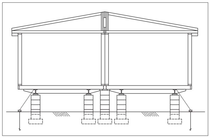 Anchor building to its foundation - Reduce Flood Risk