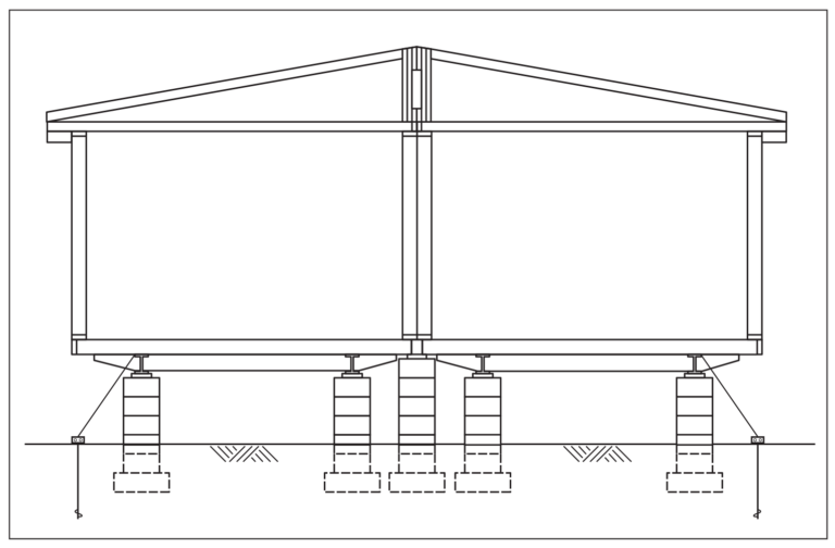 Anchor building to its foundation - Reduce Flood Risk